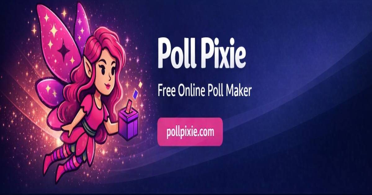 Poll Pixie - Free Online Poll Maker | Live Voting